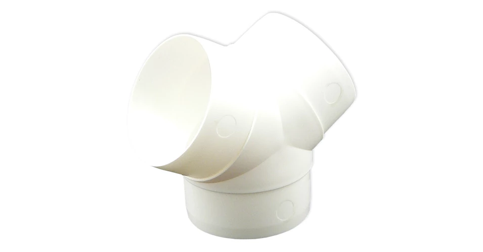 Műanyag Y idom Ø100mm